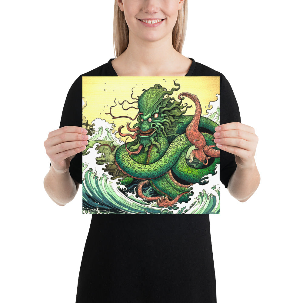 Verdigris the Wavecaller - Matte Poster – BBairt